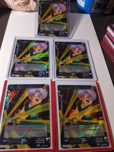 Dragon Ball Super - BT4-032 - 5 x Oath's Power Trunks - Rare | eBay Australia