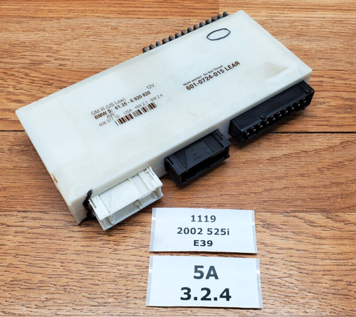 97-03 OEM BMW E39 525 528 530 540 GM III Low Basic General Body Control ...