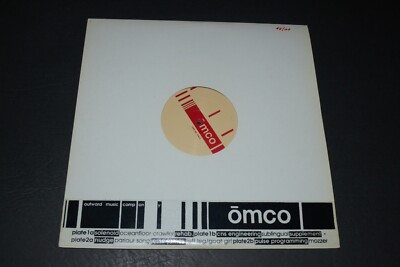 Omco~1997 2LP Colored Vinyl Electronic Compilation~Solenoid~Rehab~Nudge ...