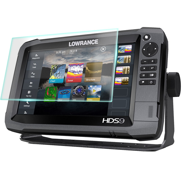 Crystal Clear Screen Protector for Lowrance HDS-9 Gen3 Fish Finder ...