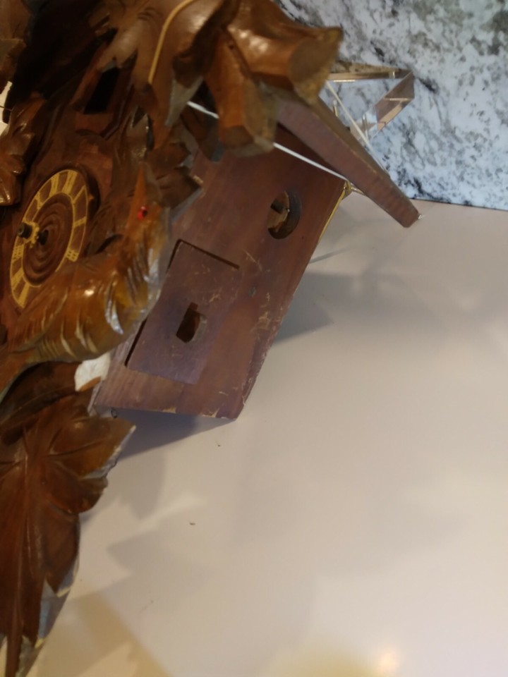 VINTAGE AZURA SWISS CUCKOO CLOCK | eBay