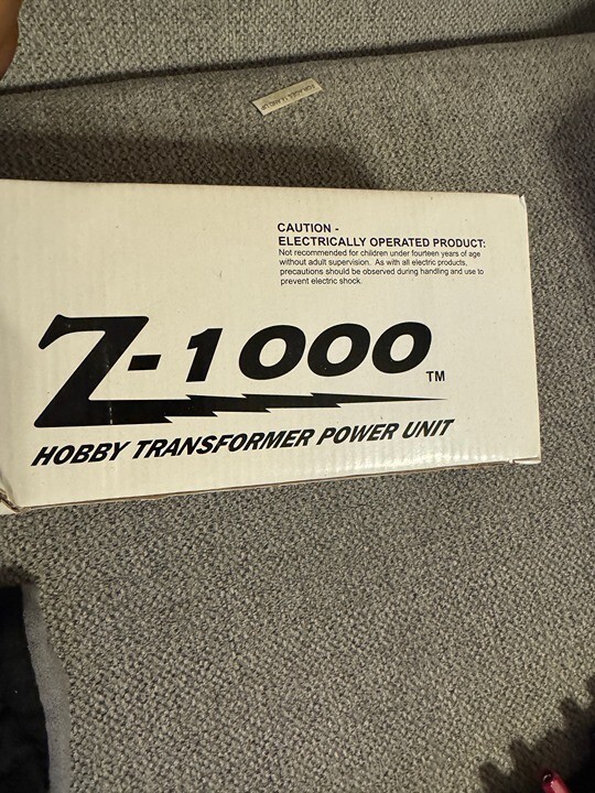 MTH Rail King O Z-1000 Hobby Transformer & Controller #40-1000 w/ Box ...