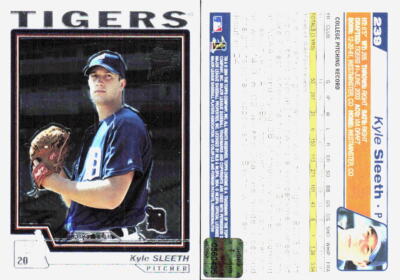 2004 Topps Chrome #239 Kyle Sleeth FY RC Auto - NM-MT | eBay