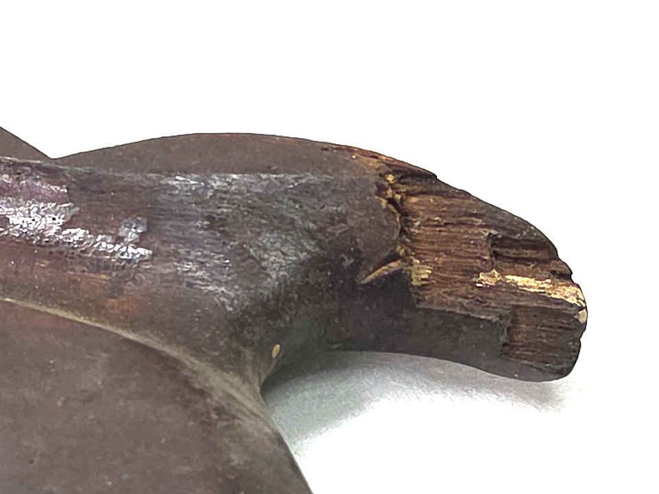 Vintage Disston 28" Blade Rip Saw Skew Back Thumbhole Hand Saw 7 Teeth ...