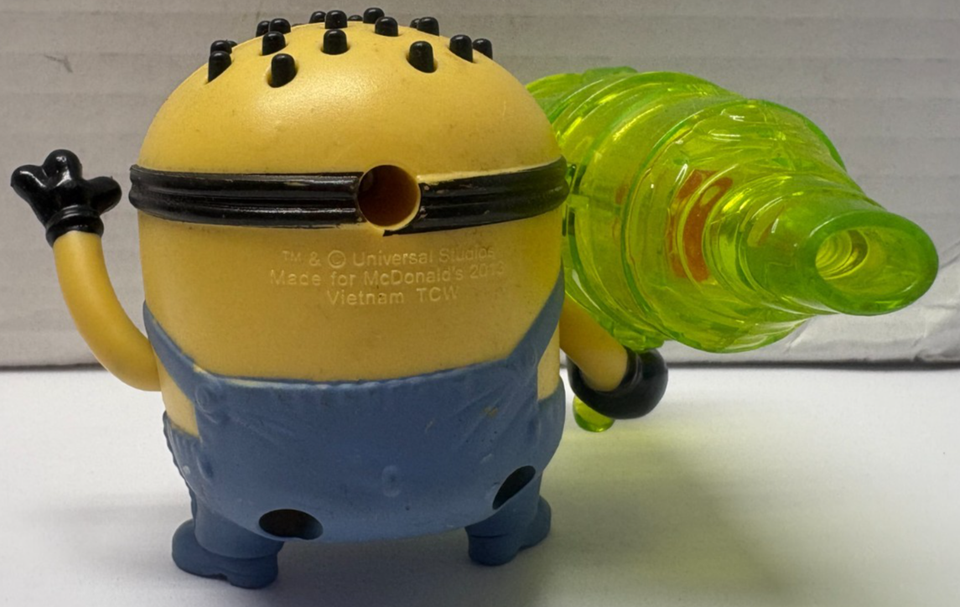 McDonald’s Despicable Me 2013 Happy Meal Minion Toy Jerry Whizzer ...