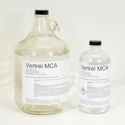 Vertrel MCA Vapor Degreasing Solvent - nPB replacement - cuts silicones ...