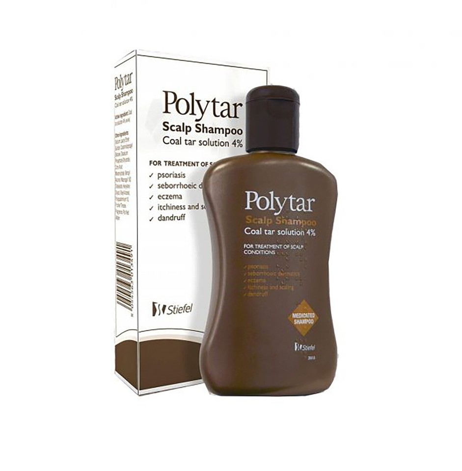Polytar Scalp Shampoo 150ml Treatment For Dandruff Dry Scalp And ...