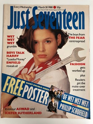 JUST SEVENTEEN Magazine - 30 March 1988 | eBay UK