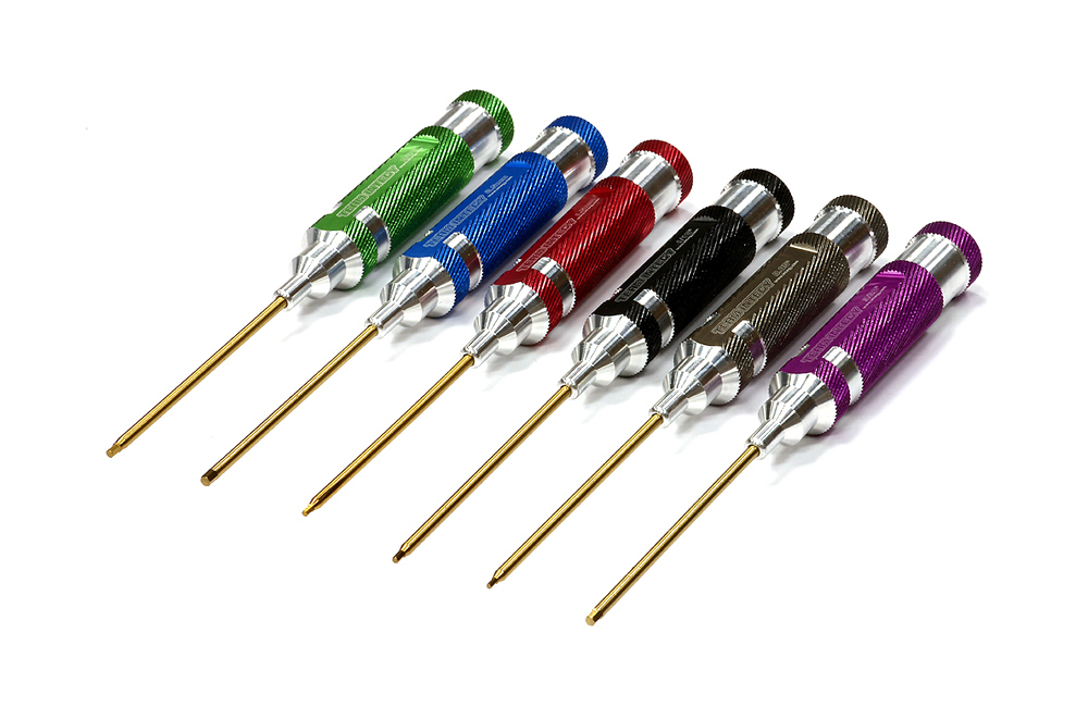Color Coded AX Handle Wrench 6pcs Set Ti-Nitride Allen Hex | eBay