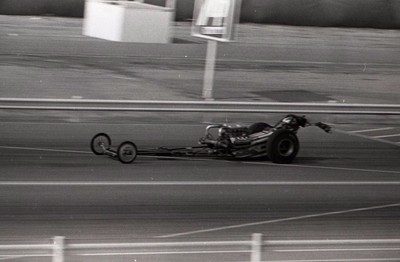 Front Engine Dragster w/ Parachute Deploying - Vintage 35mm Race ...