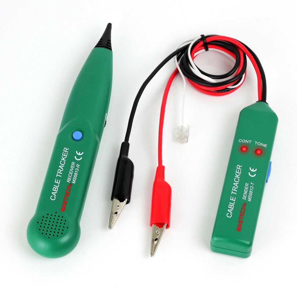Network RJ11 Line Finder Cable Tracker Tester Toner Electric Wire ...
