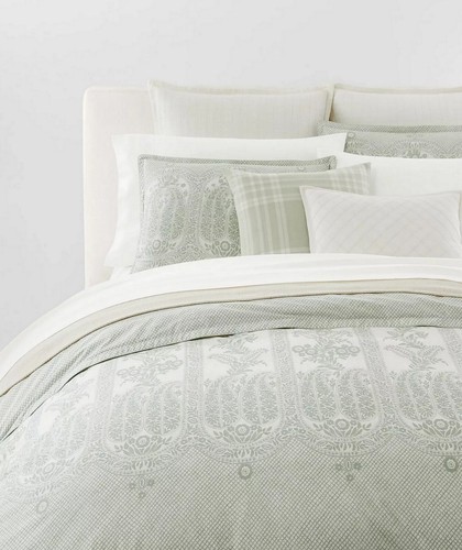 LAUREN RALPH LAUREN Wakefield 3 Piece Comforter Set King Celadon ...
