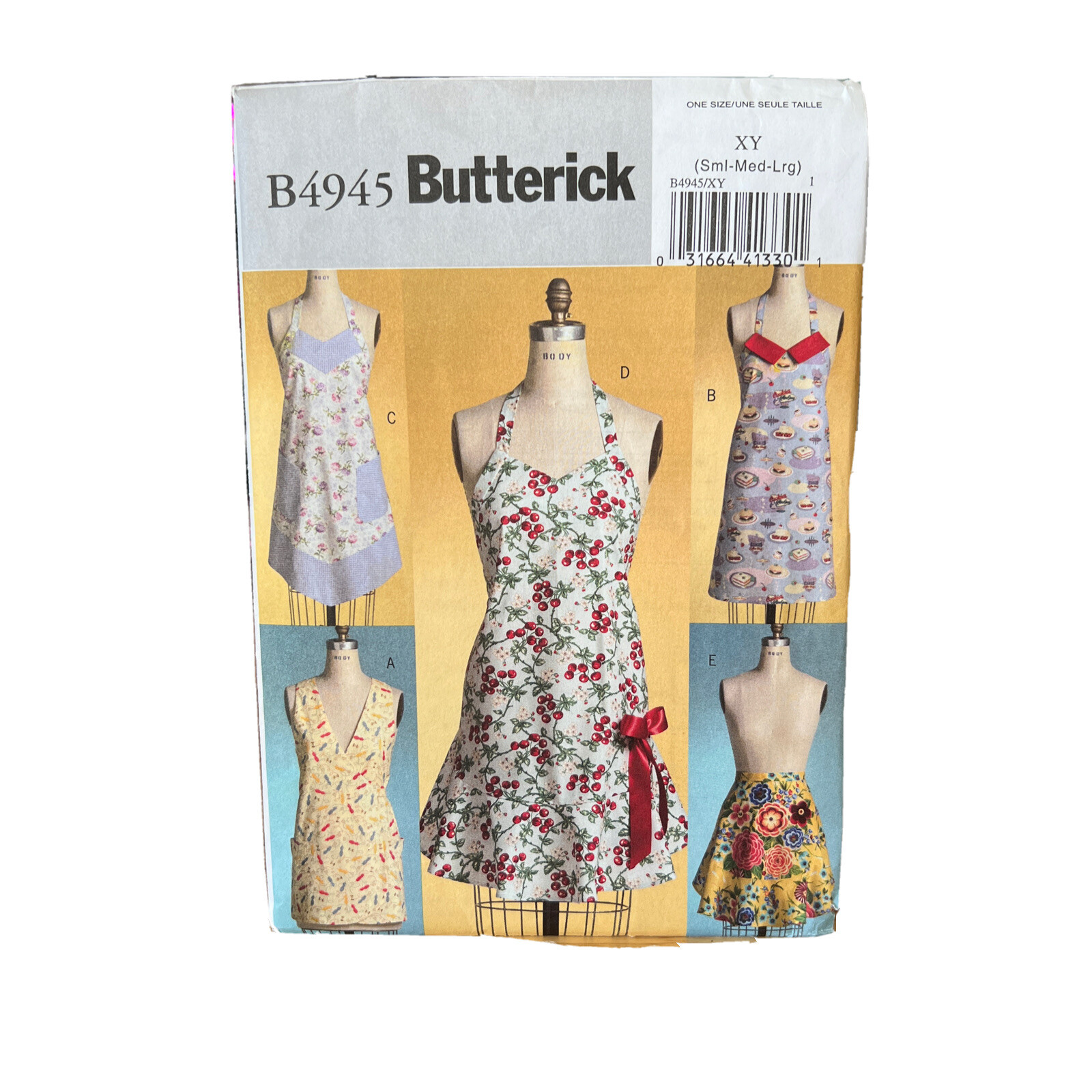 Butterick Pattern- S-M-L Listing 4945 | eBay