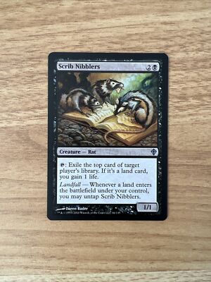 MTG Magic the Gathering Scrib Nibblers (66/151) Worldwake LP | eBay