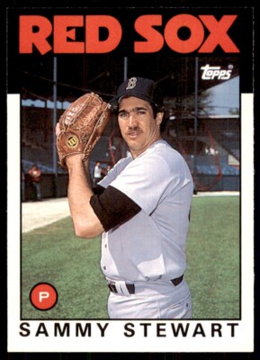 1986 Topps Traded Sammy Stewart Baseball Cards #103T | eBay