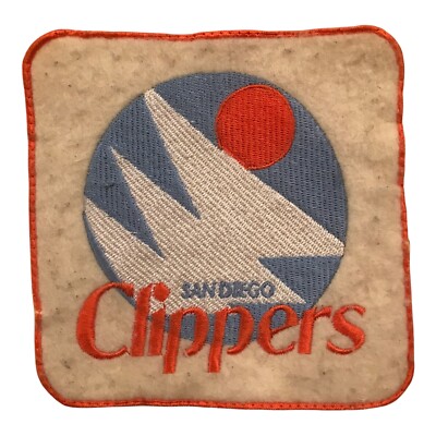 1978-81 SAN DIEGO CLIPPERS NBA BASKETBALL HARDWOOD CLASSICS 5" ORANGE ...