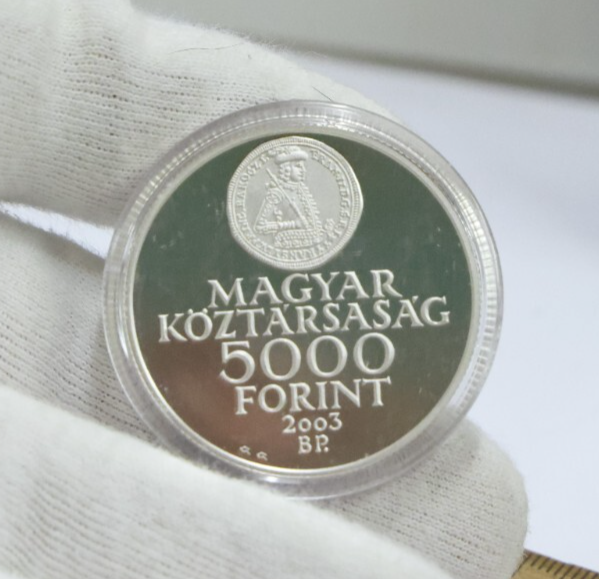 2003 HUNGARY SILVER PROOF 5000 FORINT | eBay