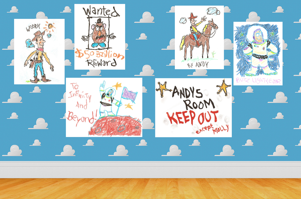 Andy Toy Story Signature