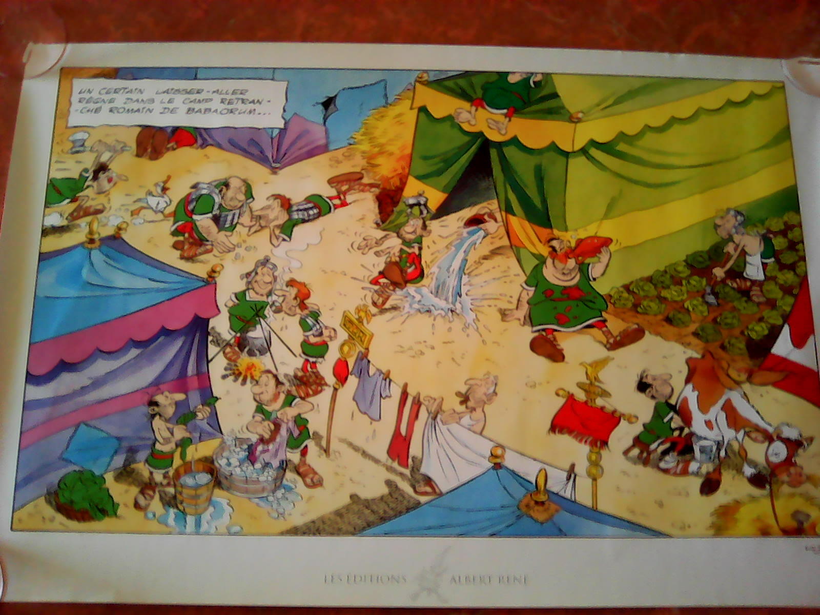 Sérigraphie Astérix camp babaorum Uderzo | eBay