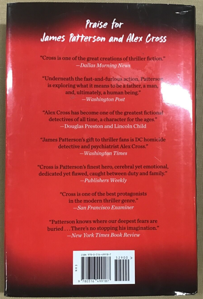 Triple Cross - (Alex Cross Novels) by James Patterson (Hardcover) NEW 📖 ...