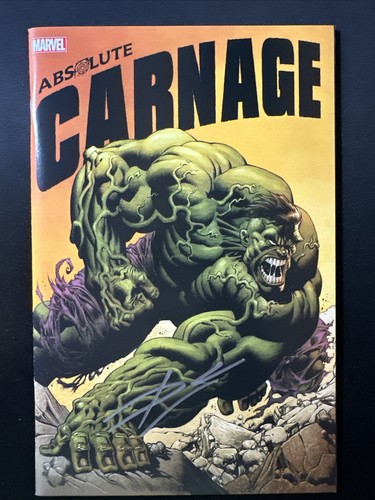 Absolute Carnage #1 2019 Signed By Donnie Cates W COA Hotz Variant NM ...