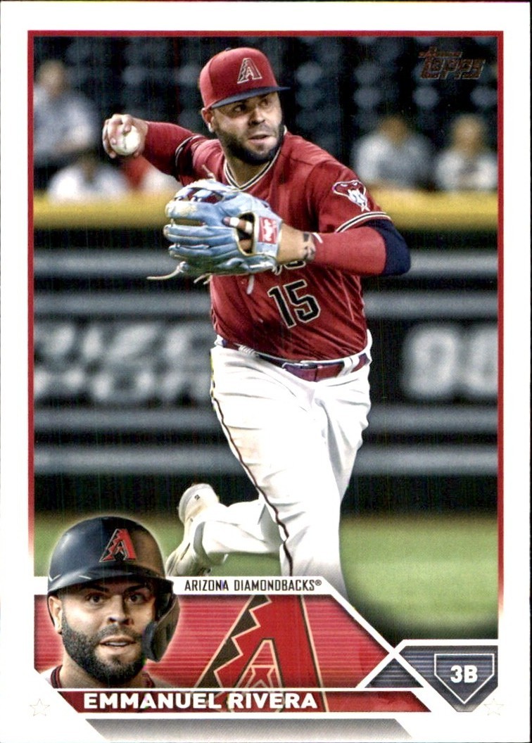 2023 Topps Arizona Diamondbacks - Emmanuel Rivera #ARI-17 for sale ...