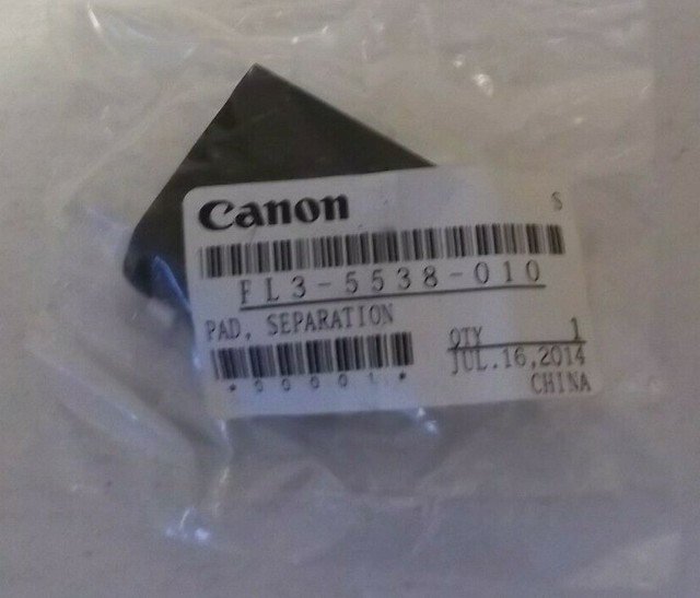 Genuine Canon Fl3-5538-010 Doc Feeder Separation Pad Ten Units for sale ...