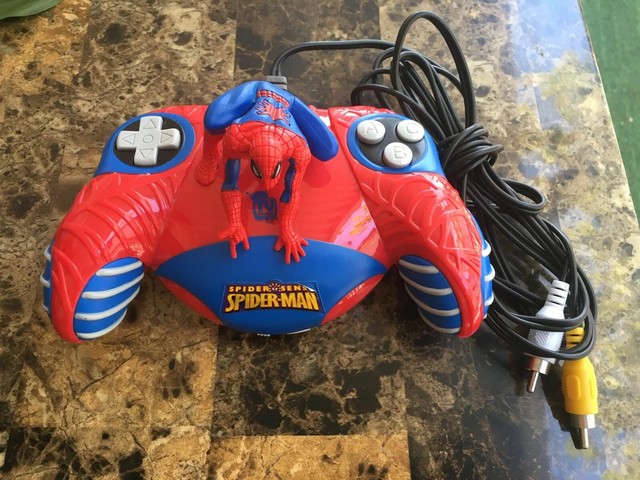 Spider-man Spider Sense TV Game Controller by Jakks Pacific 2003 NEVER ...