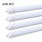 4Pack T8 8FT Led Tube Light 8' Led Bulbs Single Pin 65W FA8 Led Shop ...