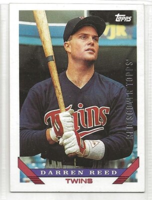 2017 Topps Rediscover Topps Buyback 1993 Darren Reed Silver Foil #482 Twins | eBay