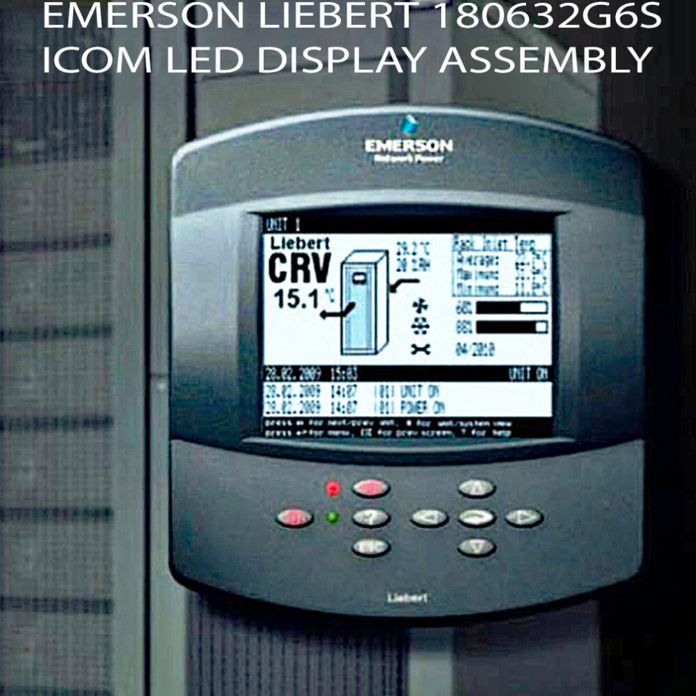 EMERSON LIEBERT 180632G6S ICOM LED DISPLAY ASSEMBLY for sale online | eBay