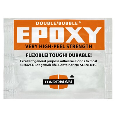 Hardman Double Bubble Orange High Peel Strength Epoxy - 04007 (25 pack ...