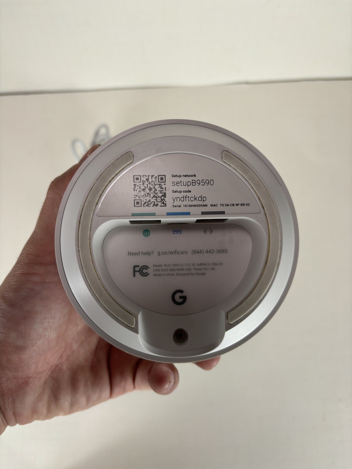 GOOGLE MESH WIFI ROUTER NLS-1304-25 / Ac 1304 | eBay