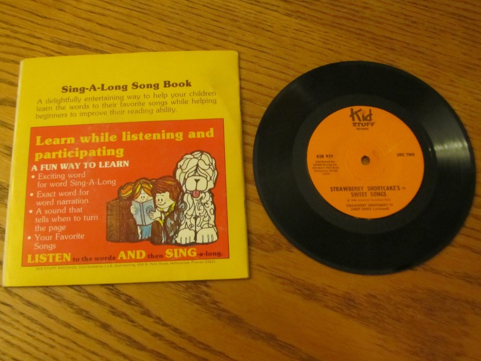 Lot of Kid Stuff Records: Strawberry Shortcake:Sweet Songs,Pink Panther ...