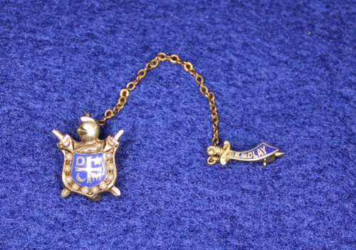 Vintage DeMolay Masonic Youth Blue Enamel Shield/Sword Lapel Pin | eBay