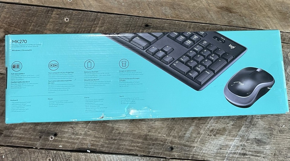Logitech MK270 Wireless Keyboard and Mouse Combo (920-004536) | eBay
