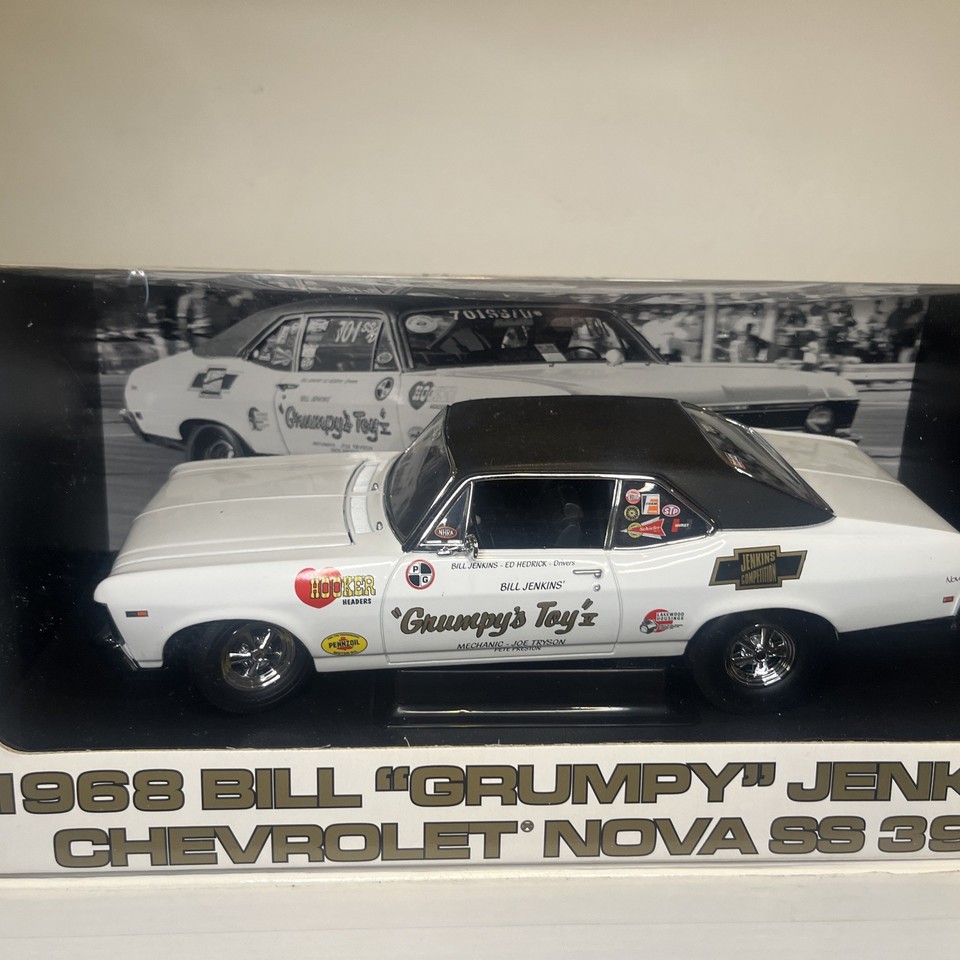 GMP 1/18 SCALE 1968 GRUMPY JENKINS "GRUMPYS TOY V" NOVA SS 396 1 OF ...