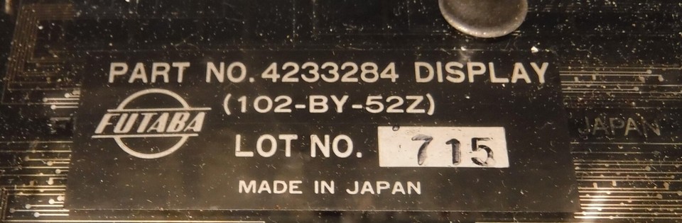 FUTABA 4233284 DISPLAY FREE SHIPPING | eBay