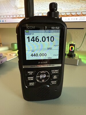 Icom ID-52A VHF/UHF Digital Transceiver with D-Star | eBay