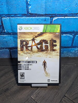 Rage Anarchy Edition (Microsoft Xbox 360, 2011) 3 Game Discs and Case ...
