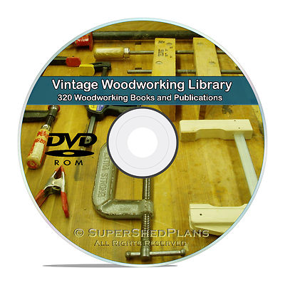 320 Wood Woodworking Tools Restoration Carpentry Carving Turning Books ...
