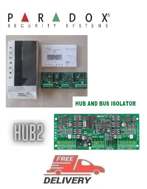 Paradox HUB2 Hub and Bus ISOLATER for sale online | eBay
