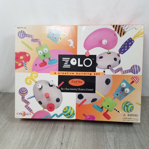 Vintage ZOLO Creative Building Sets 1996 38 piece set RARE New ...