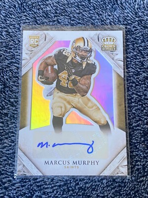 2015 Panini Crown Royale Signature /299 Marcus Murphy #194 Rookie Auto ...
