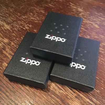 LIGHTER lot of 3 GENUINE ZIPPO EMPTY BOXES WITH PAPERS USA | eBay