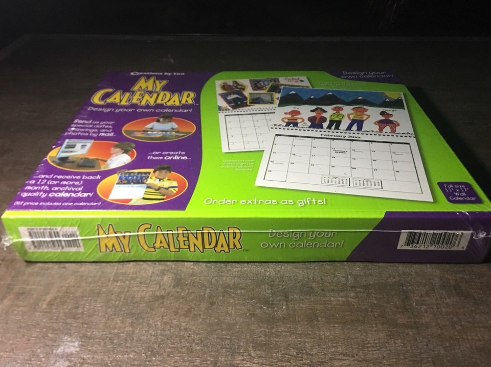 Creations by You My Calendar - Design Your Own Calendar New | eBay