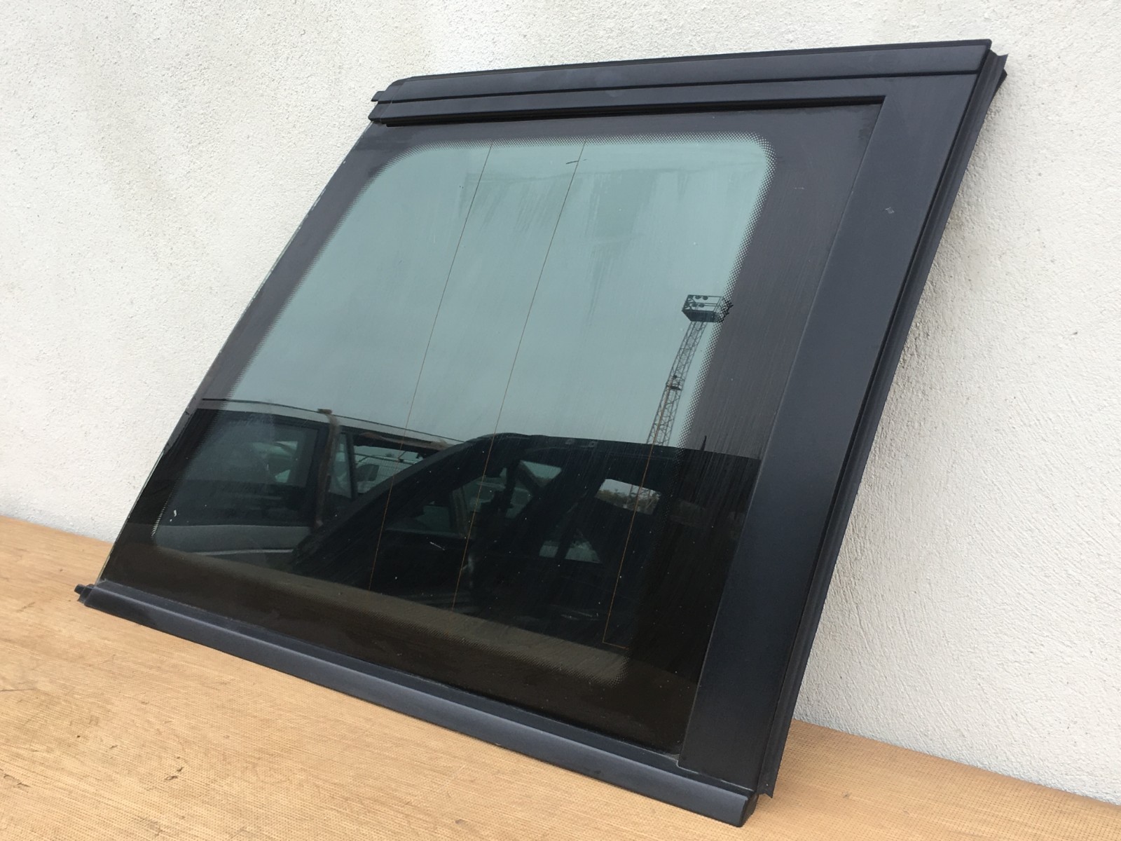 RANGE ROVER P38 REAR QUARTER GLASS WINDOW RIGHT WITH ANTENNA BTR8016 ...