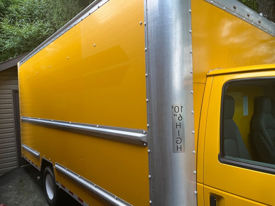 2015 Ford E-Series Van E-350 Econoline Enclosed Box Van Truck | eBay