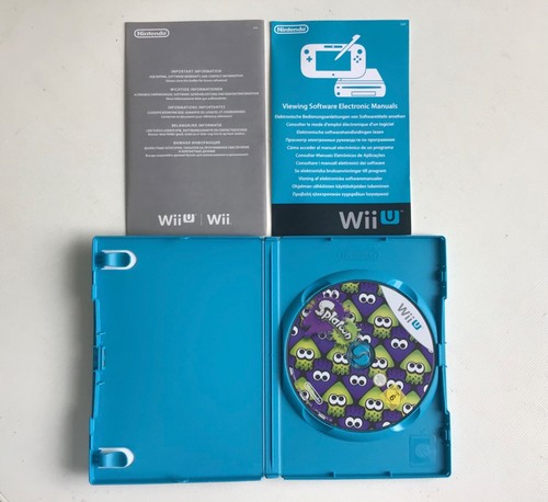 Splatoon (Nintendo Wii U, 2015, DVD-Box) 45496334505 | eBay