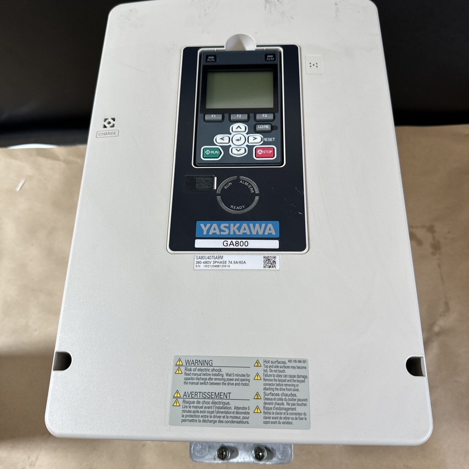 Yaskawa GA800 CIPR-GA80u4075ABM-AAAANA Frequency Drive Warranty 🇺🇸 | eBay